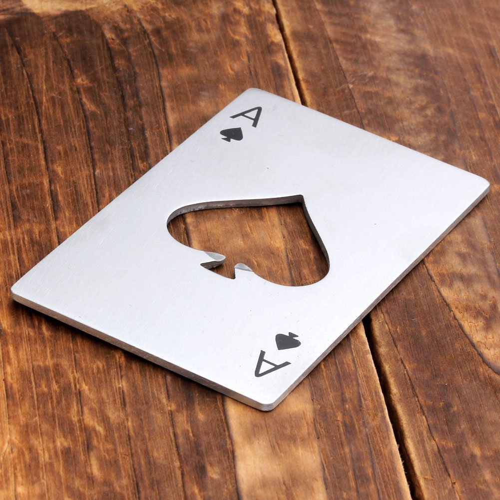 Stainless Steel Credit Card Size Bottle Opener – Yauoso
